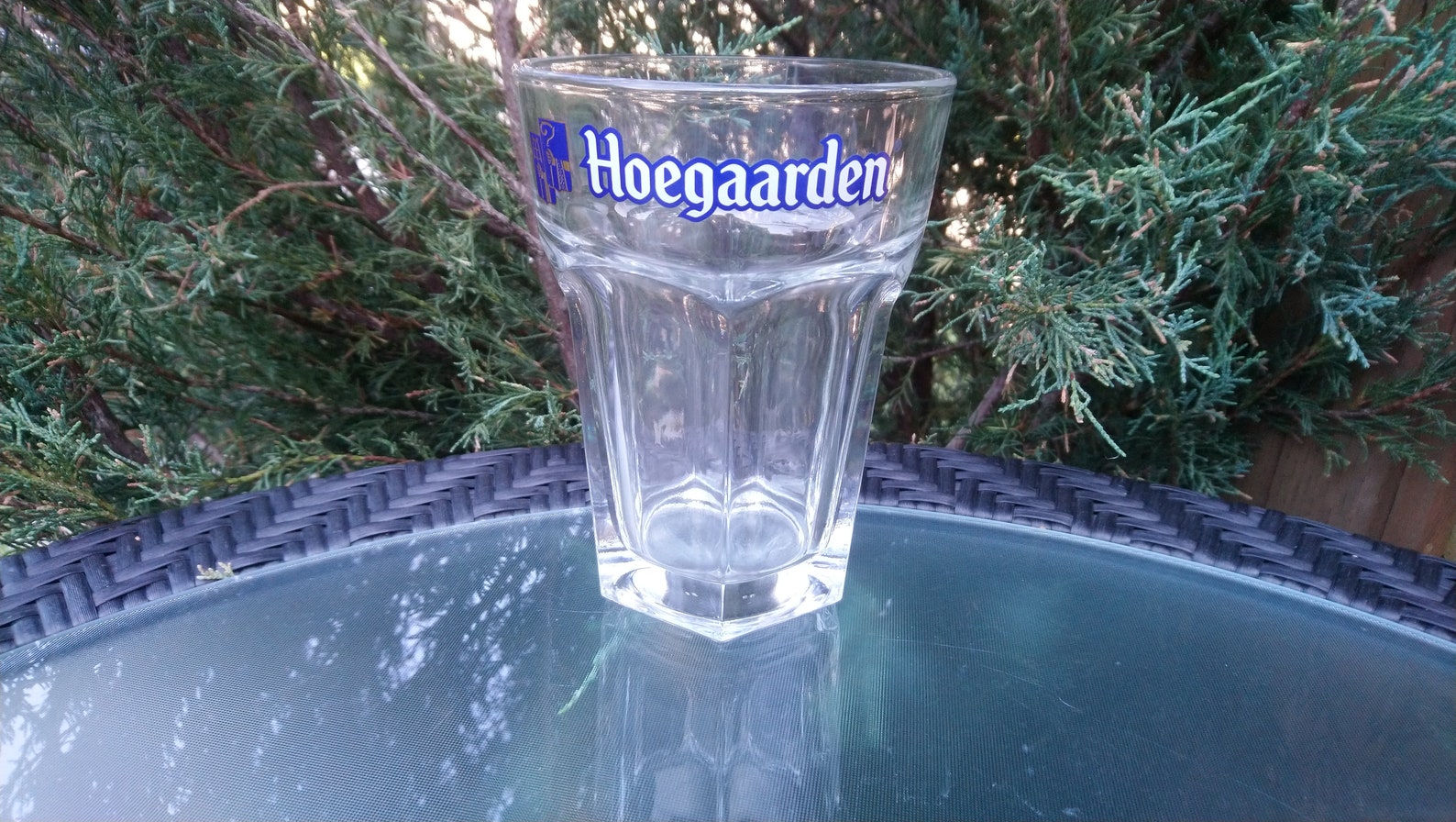 Vintage Hoegaarden Belgian Hexagonal .50L Beer Glass - Etsy