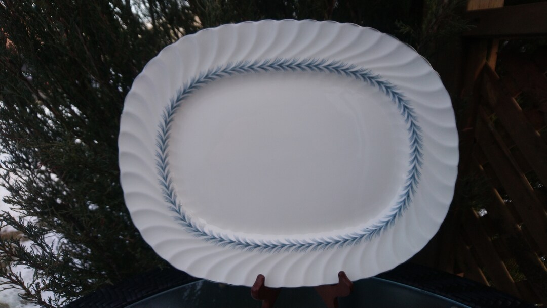 Vintage Aynsley Pattern "mayfair", Large Serving Platter, Tray, Plate ...