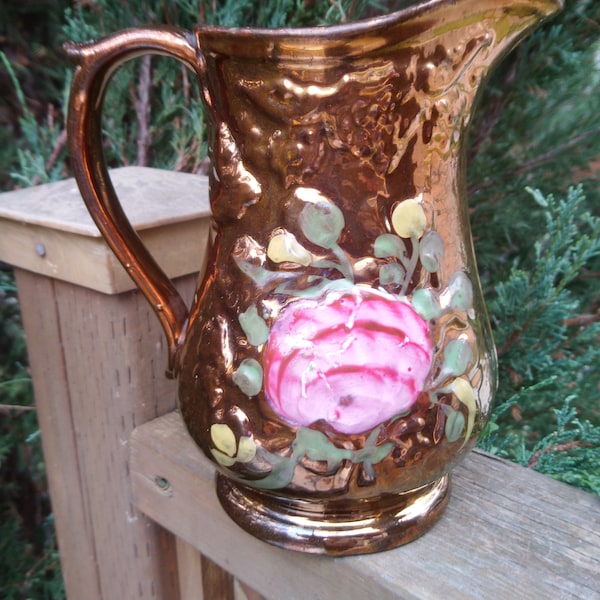 Lusterware Pitcher - Etsy
