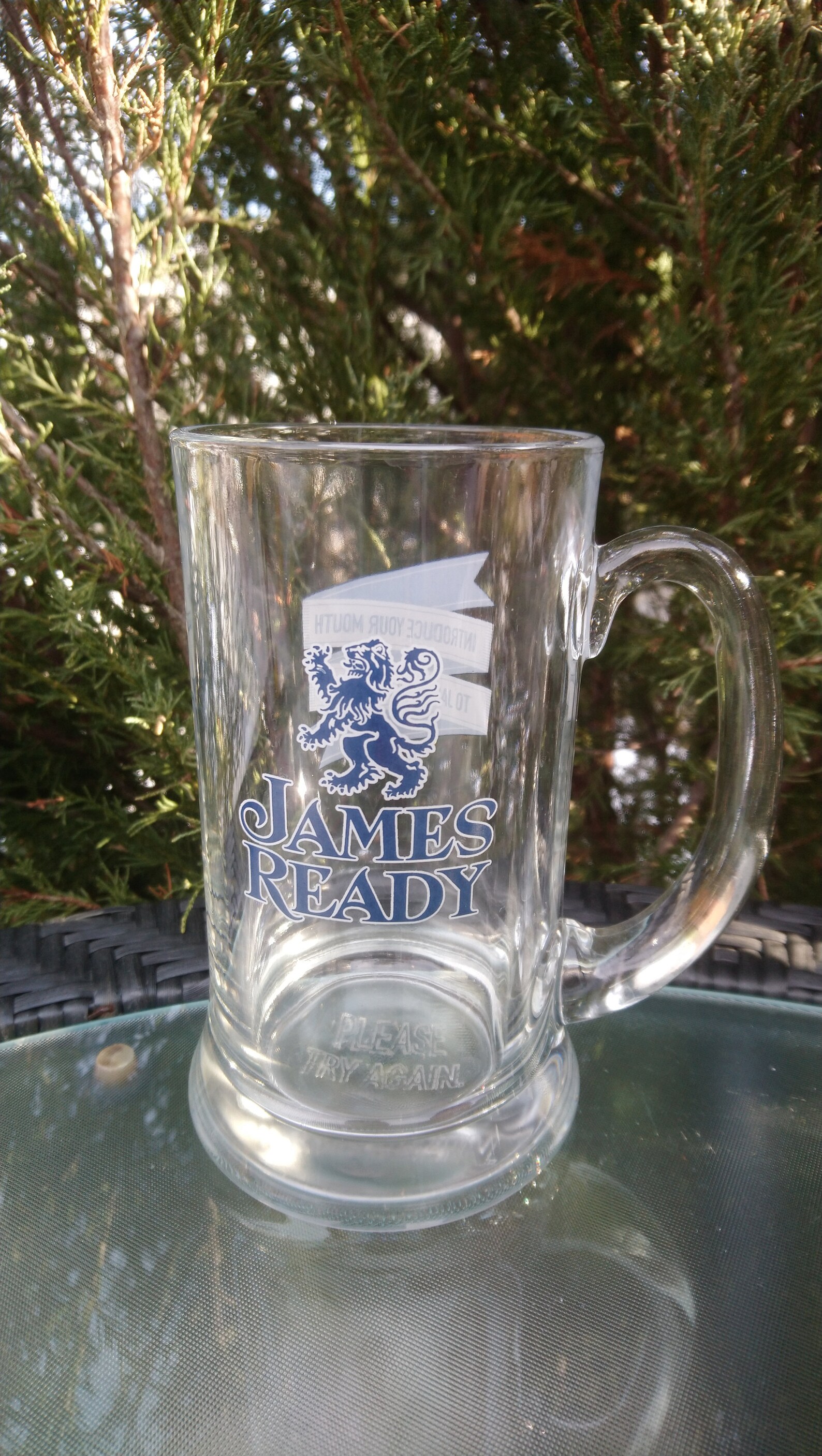 James Ready Glass Beer Mug Beer Stein Canadian Beer Brand | Etsy