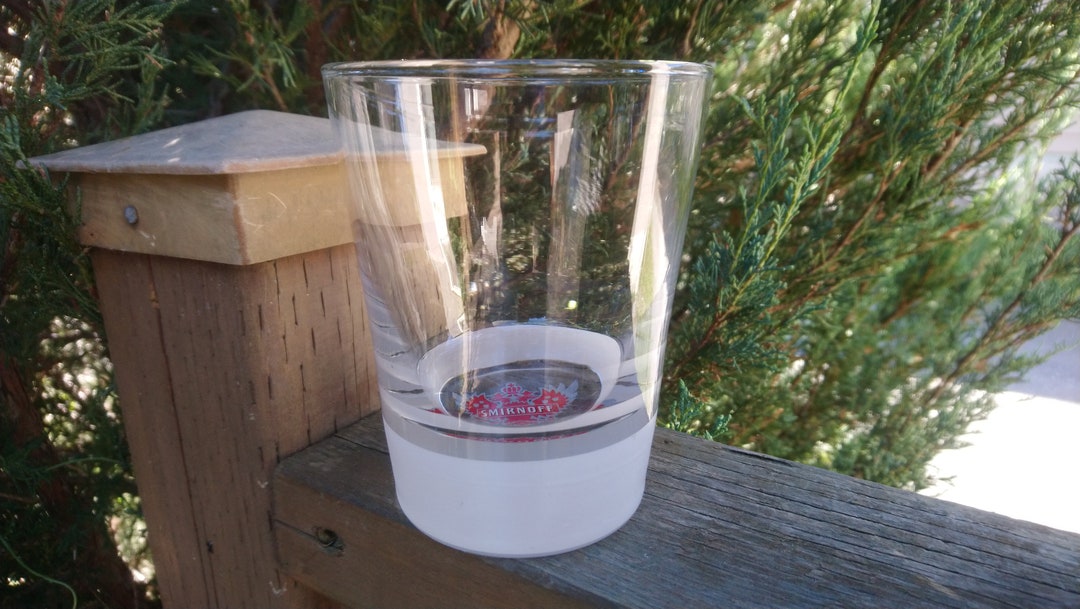 Smirnoff Vodka Collectible Barware Glass, Drinking Glass, Smirnoff ...