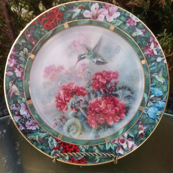 Lena Liu Plate Hummingbird Treasury - Etsy