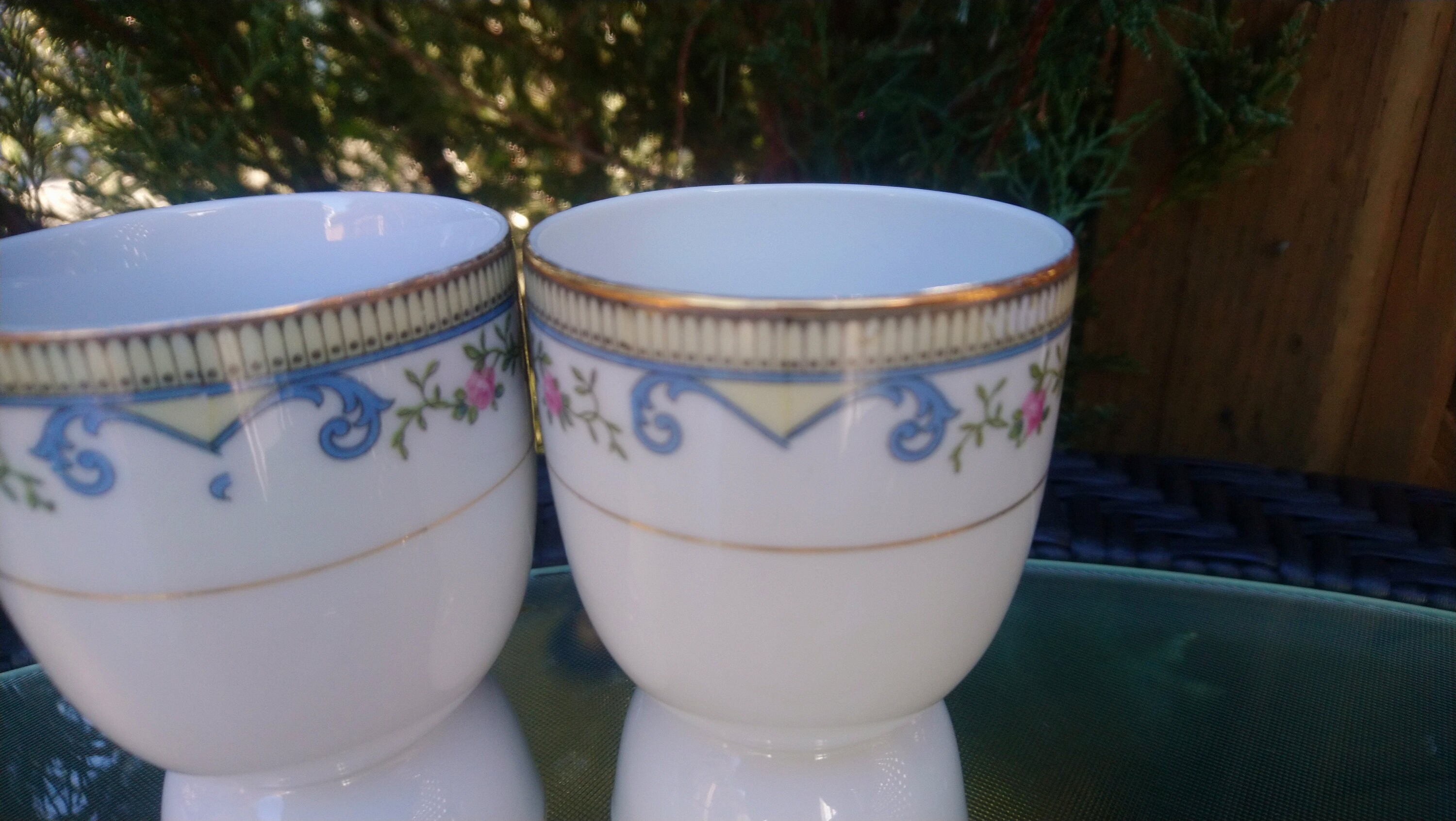 Noritake Chanlake Pattern Morimura Made in Japan Two Egg - Etsy