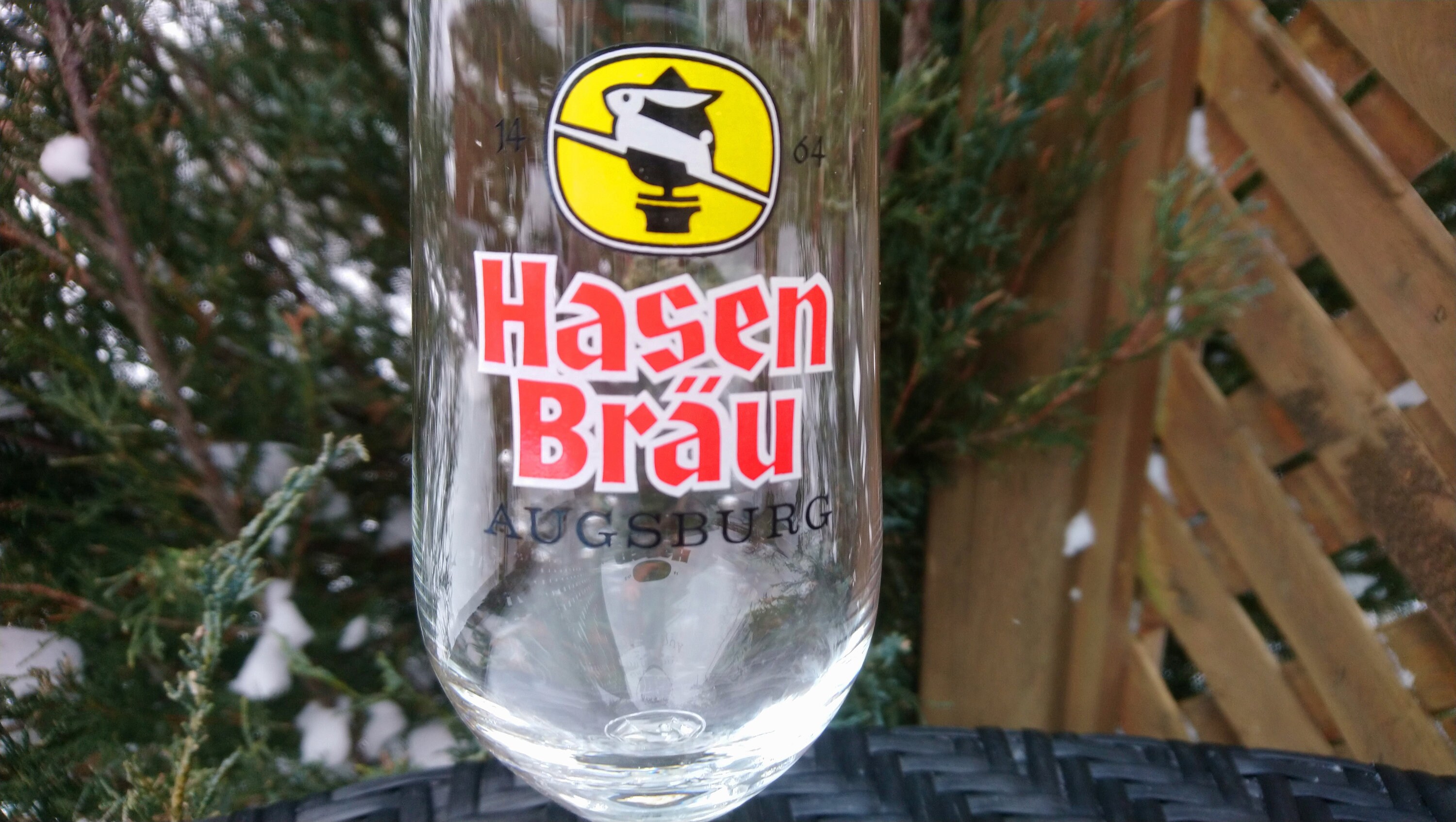 Hasen Brau Augsburg Collectible Beer Glass Barware Glass - Etsy