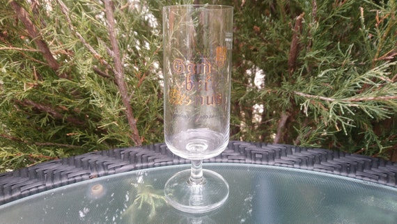 Gambrinus Pils Stemmed Beer Glass German Barware Glass - Etsy