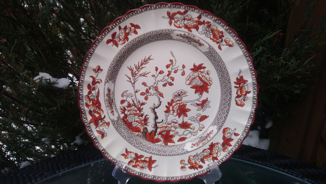 Spode Indian Tree Pattern From A Design Vintage One Dinner Plate ...