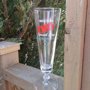 Molson Special Dry "the Evolution of Beer", Footed Collectible Beer ...