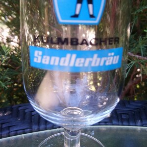 Kulmbacher Sandlerbrau Export Collectible German Beer Glass, Barware ...