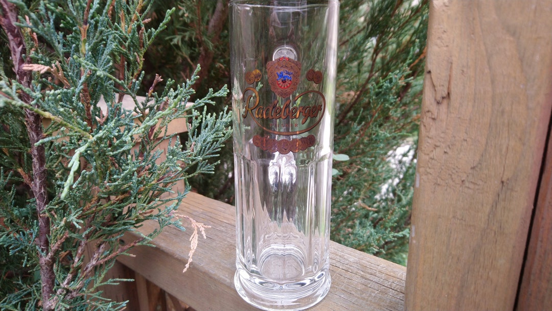 Radeberger Pilsner Collectible German Beer Glass Mug, European Barware ...