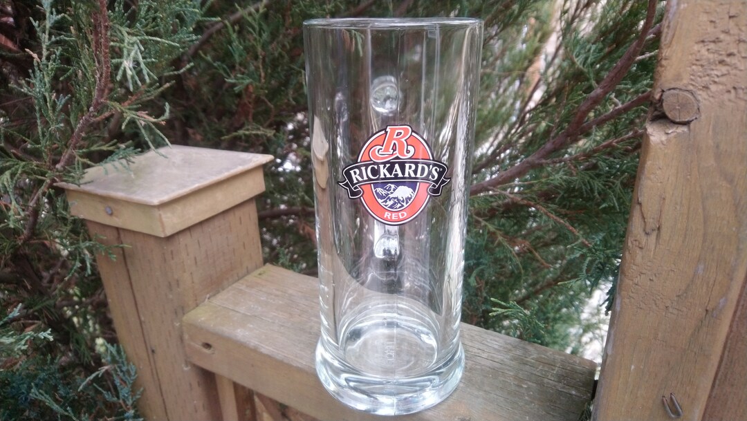 Richard's Red Beer Glass, Beer Mug, .5L Beer Mug,drinking Glass Mug ...