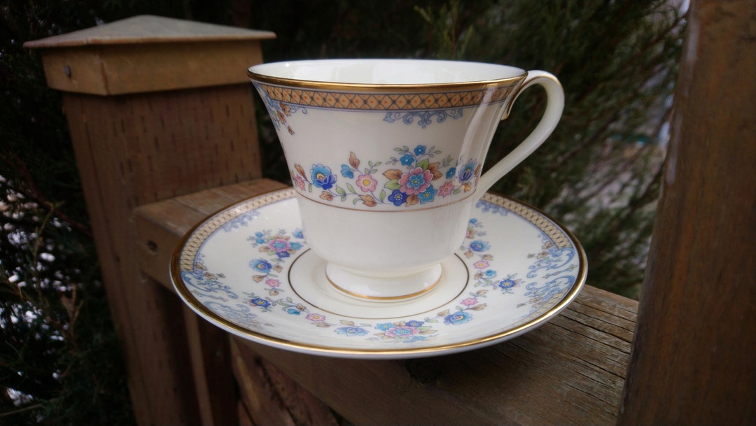 Minton Avonlea Pattern, Discontinued 1976-1989, One Cup and Saucer ...