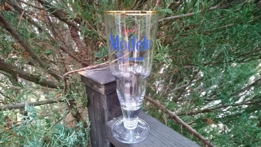 Cerveza Modelo Especial Beer Glass, 16 Ounces - Etsy