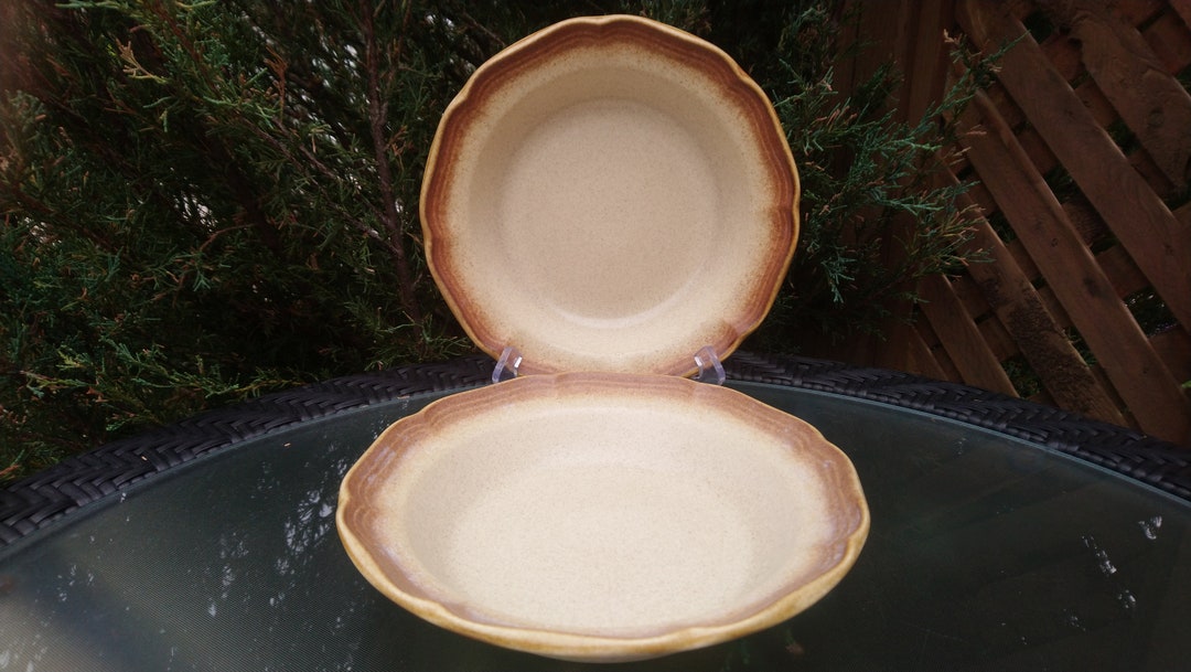 Vintage Mikasa "whole Wheat" Pattern, Discontinued 1976-1993, Two ...
