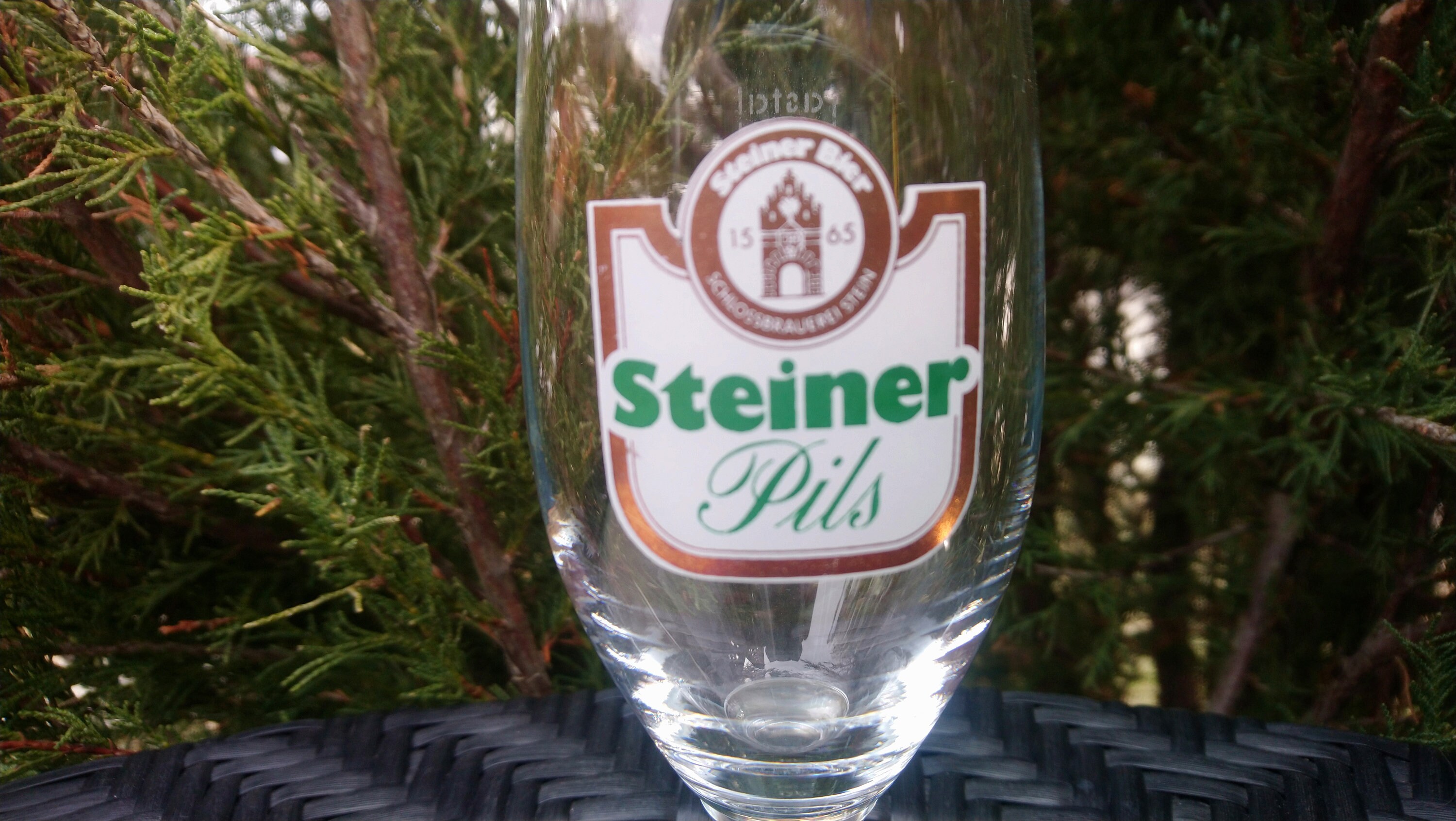 Steiner Bier, Steiner Pils, Pre-1972, Vintage Stemmed Beer Glass ...