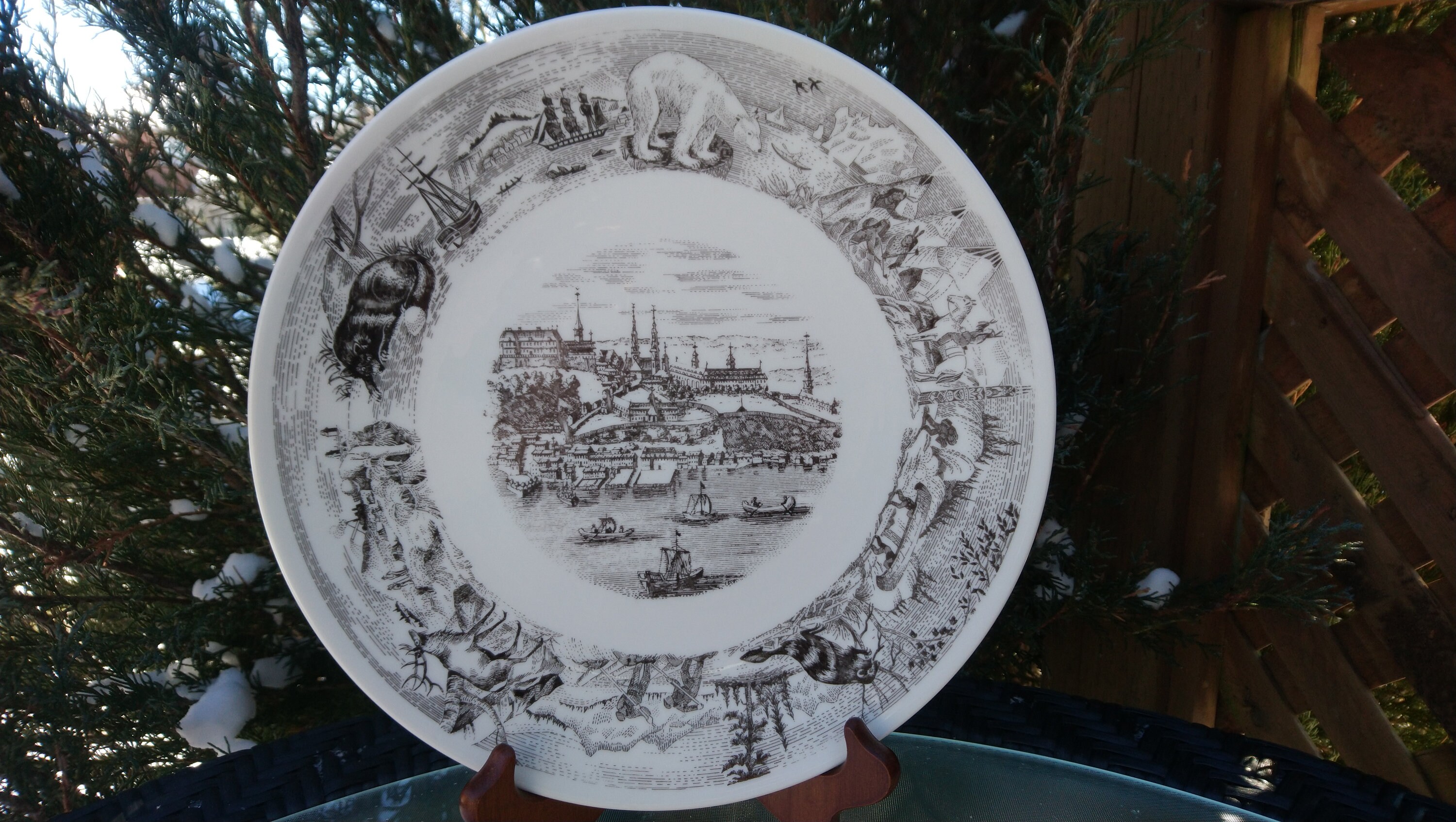 Buy Royal Doulton Canadian Plate Centennial Series 1967 Made in England ...