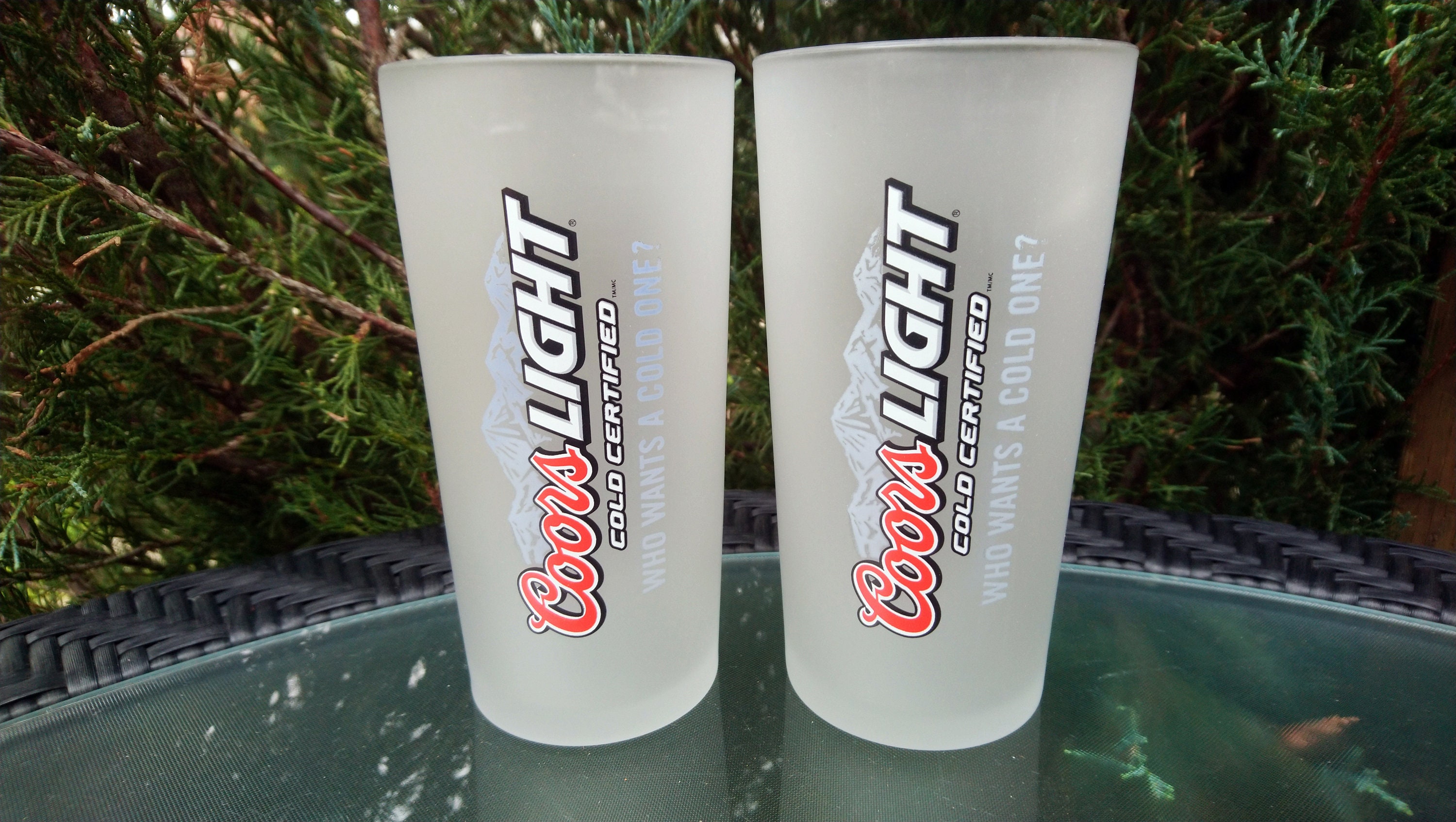 Coors Light Plastic Cups