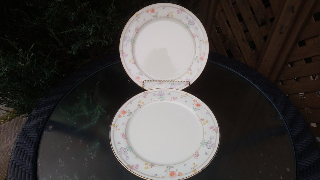 Mikasa, Ivory Bone China, Spring Garden Pattern, A9203, Narumi, Japan ...