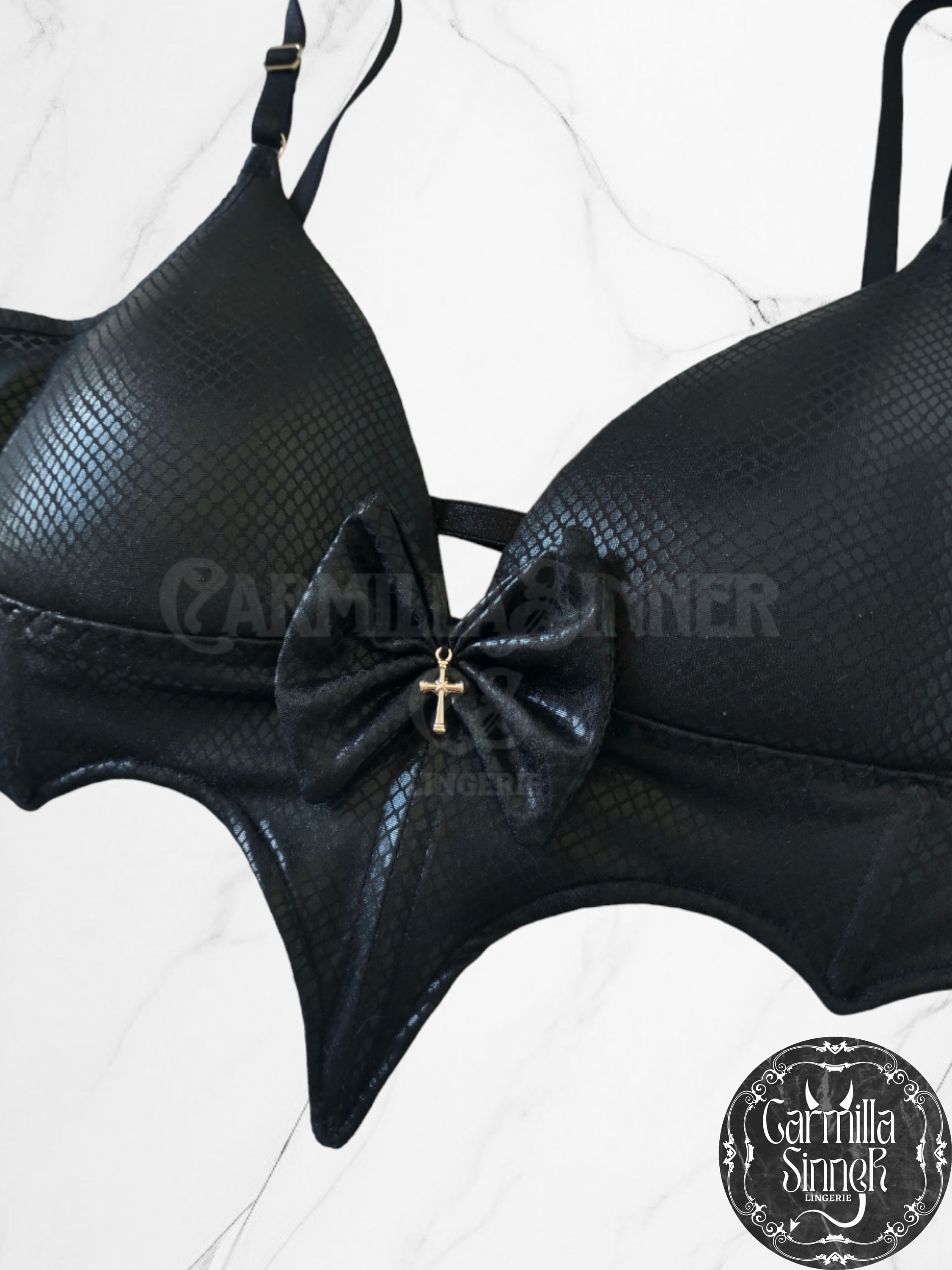 Bat Queen Set, Gothic Lingerie Set, Gothic Lingerie, Goth Lingerie ...