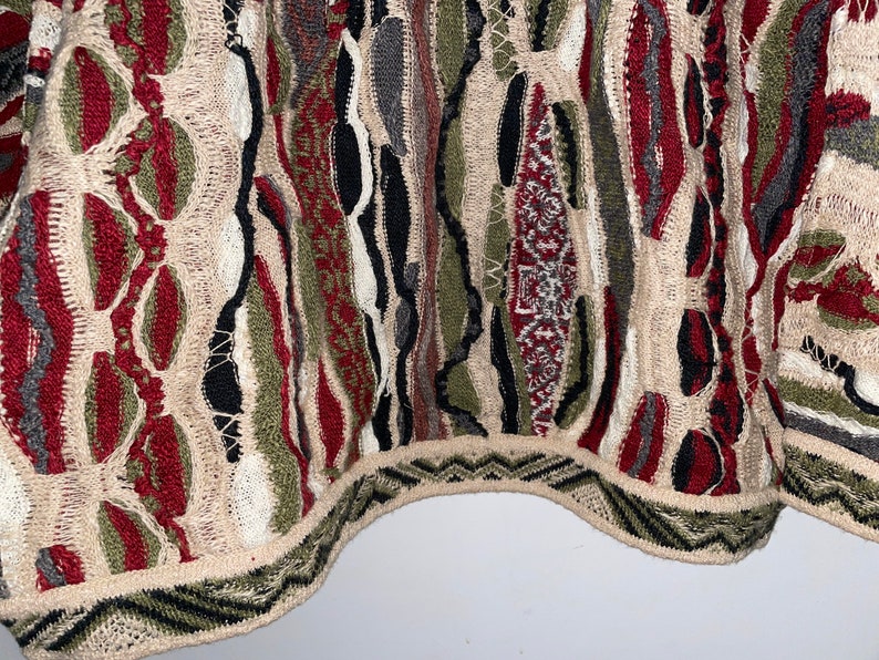Vintage 90s Coogi Classic Sweater , Textured Sweater, Cosby Sweater ...