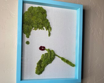 Moss Shadow Box | Etsy