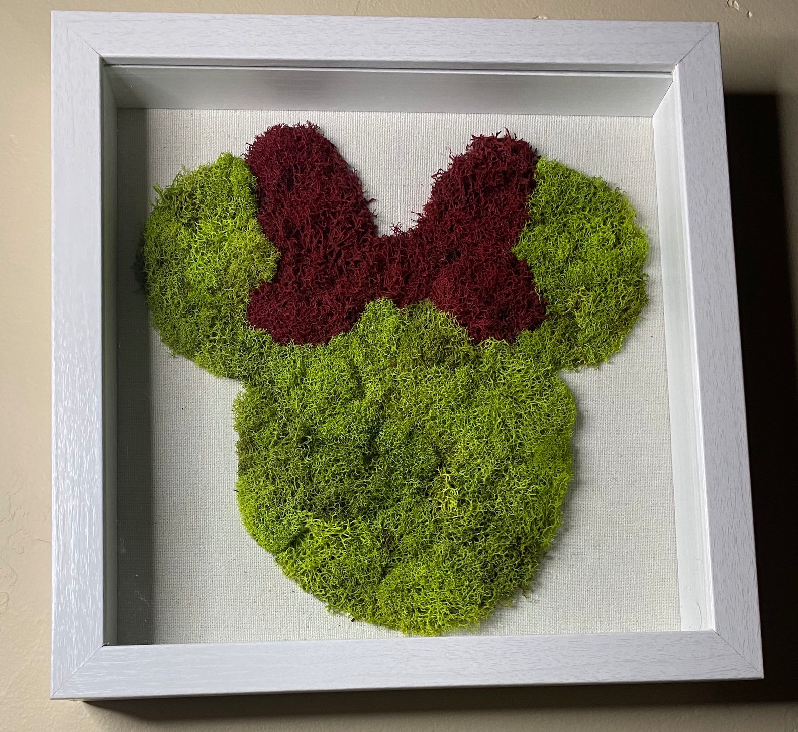 Magical Mouse Moss Art 9x9 Shadow Boxes - Etsy