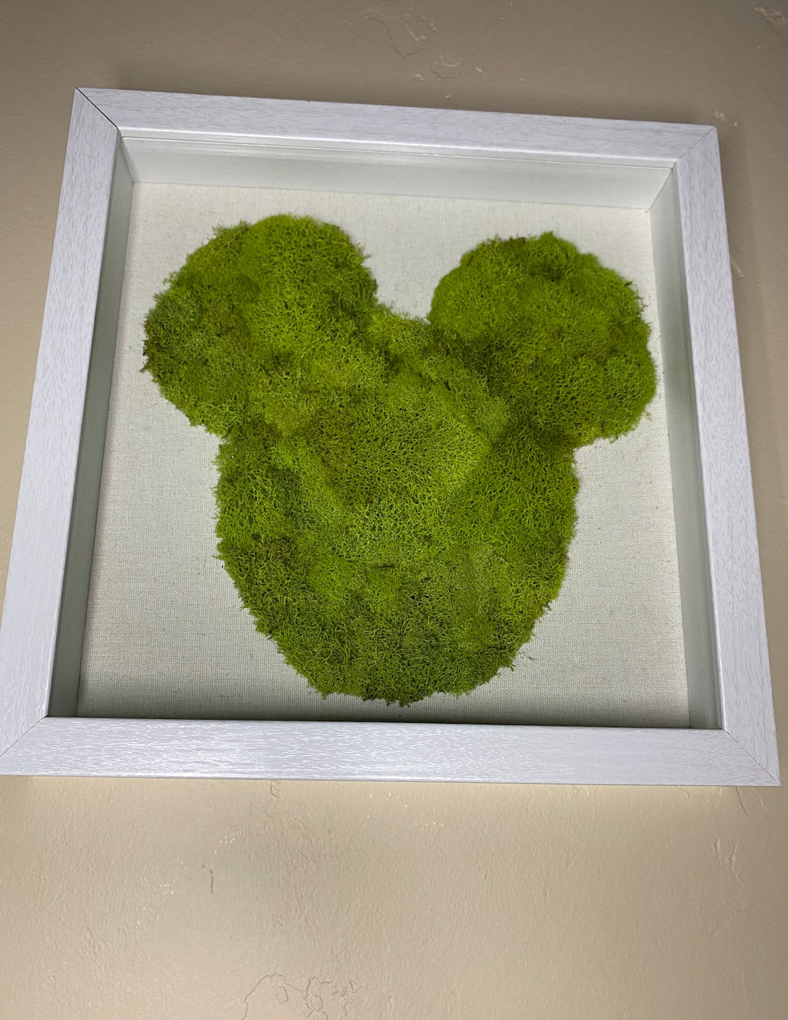 Magical Mouse Moss Art 9x9 Shadow Boxes - Etsy