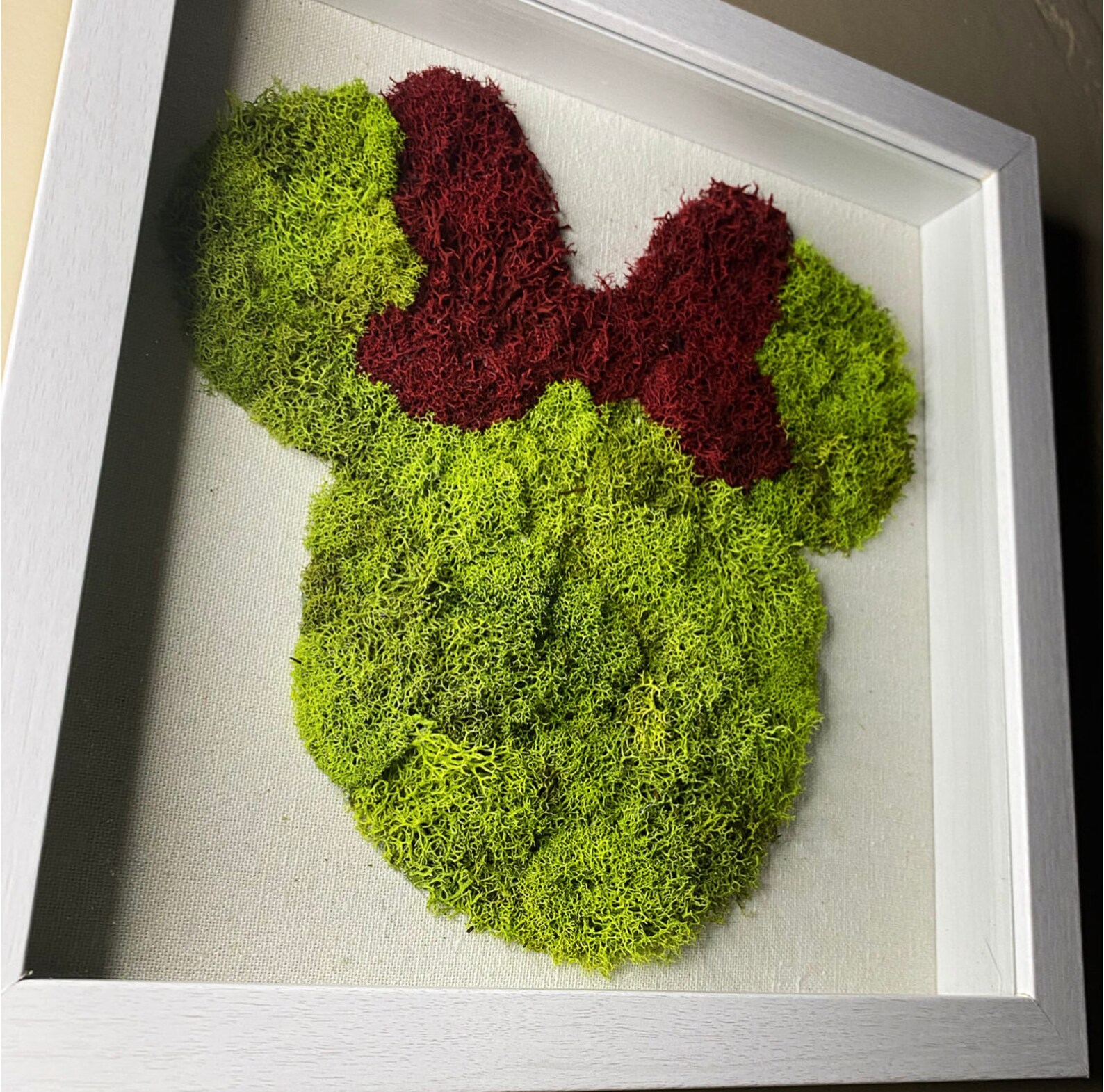 Magical Mouse Moss Art 9x9 Shadow Boxes - Etsy