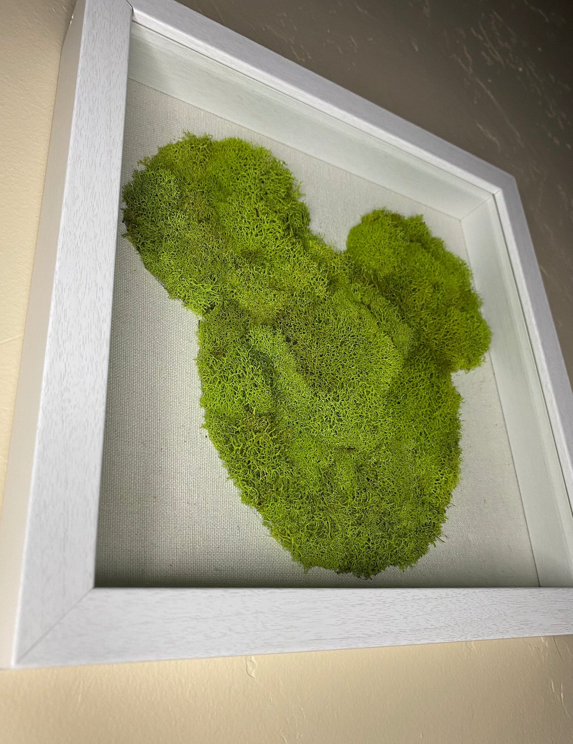 Magical Mouse Moss Art 9x9 Shadow Boxes - Etsy