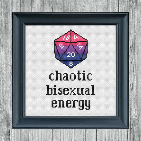 Bisexual Cross Stitch - Etsy