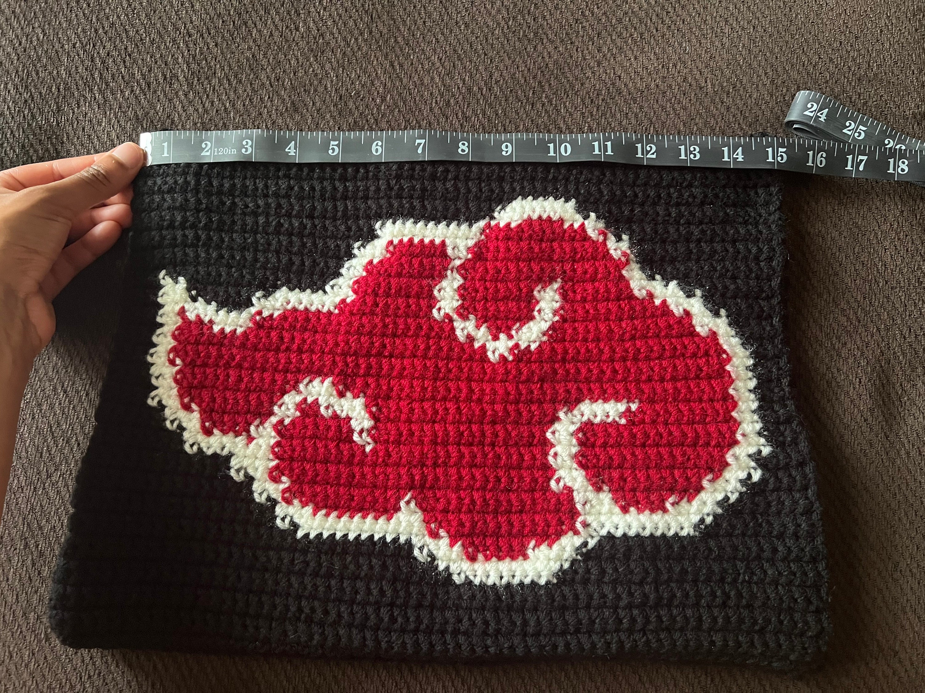 Akatsuki Crochet Pillow Pattern PDF Instant Download - Etsy