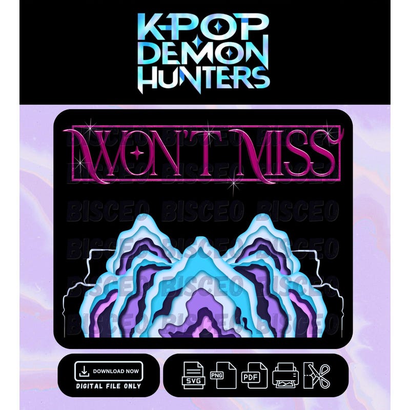 Kpop Demon Hunter Decal Shirt - Etsy