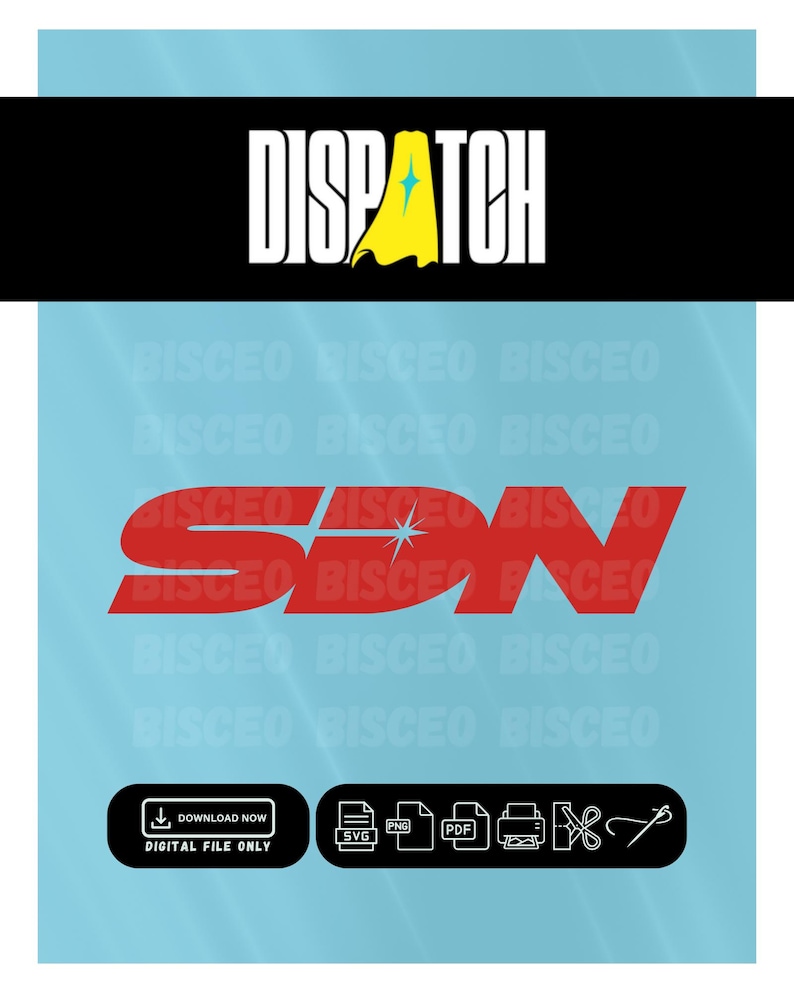 Dispatch SDN Logo, Polo Shirt, Dispatch Illustration, Superhero - Etsy