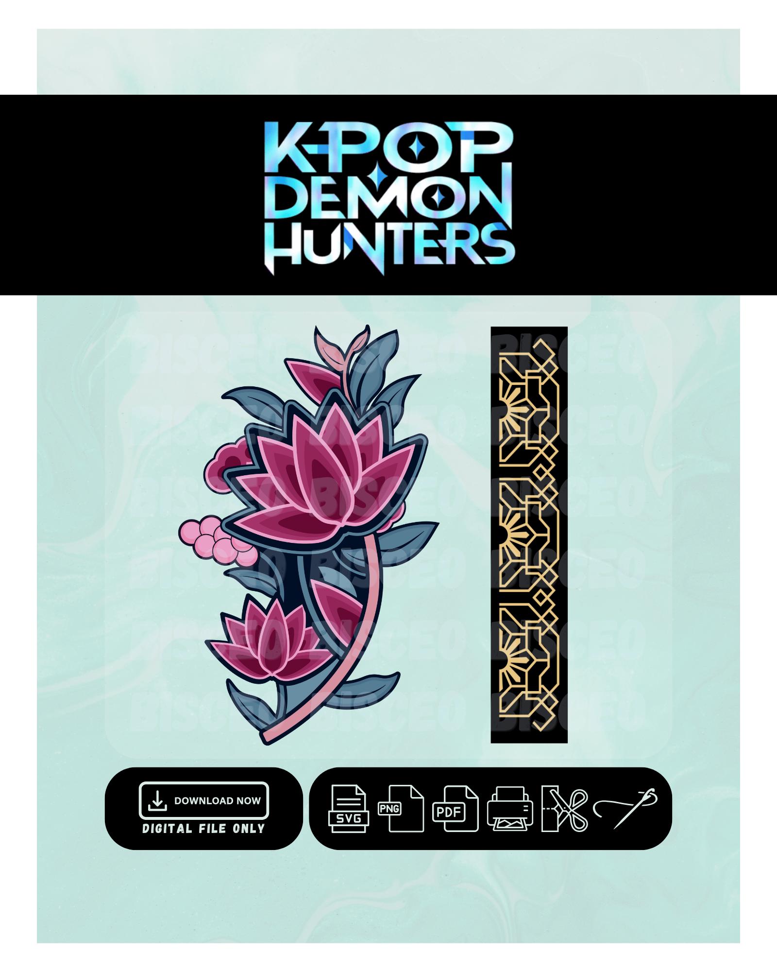 Zoey Shirt Patches Design, Kpop Demon Hunters, Huntrix, Hunter, Zoey ...