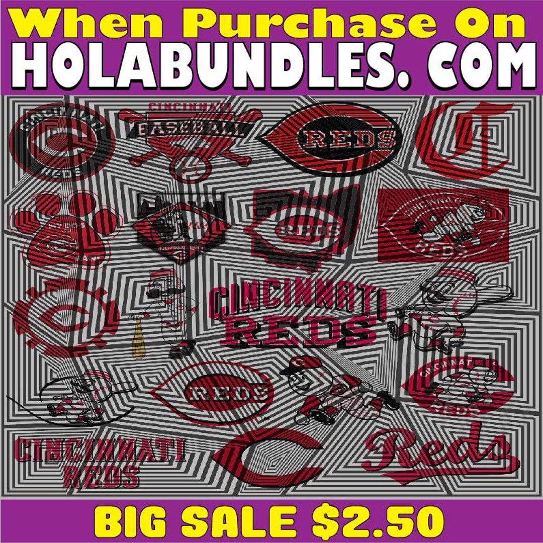 Cincinnati Redss SVG PNG, Svg Sports Files, Svg for Cricut, Clipart ...