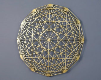 Tesseract Sacred Geometry Decal - Etsy