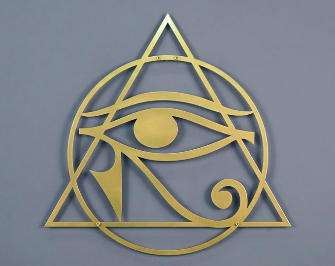 Eye of Ra Eye of Horus Egyptian Eye Eye or Ra Wall Art Eye of Horus ...