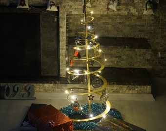Metal Spiral Tree - Etsy