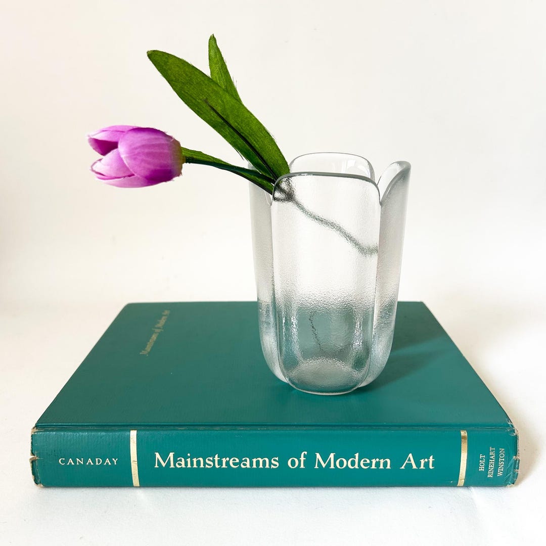 Vintage Rosenthal Studio Line Glass Vase: Bjorn Wiinblad Danish Design ...