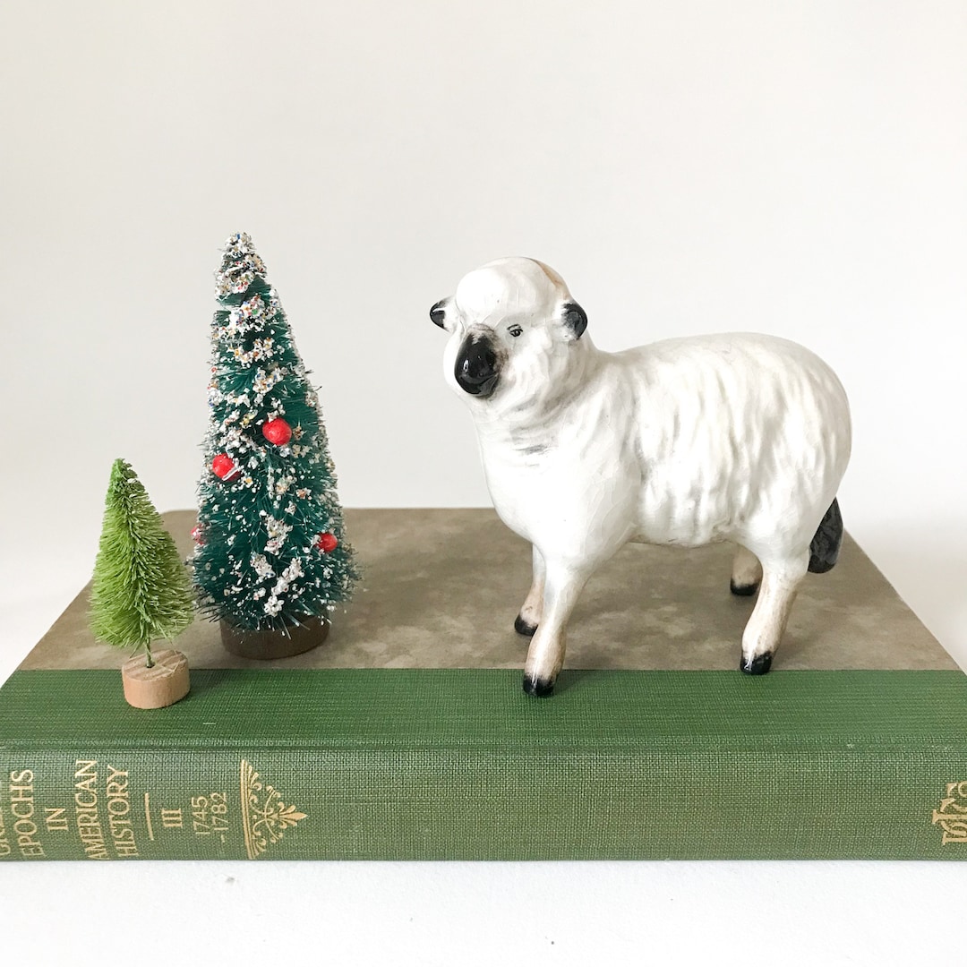 Vintage Porcelain Beswick Sheep Figurine. Wooly English Sheep - Etsy
