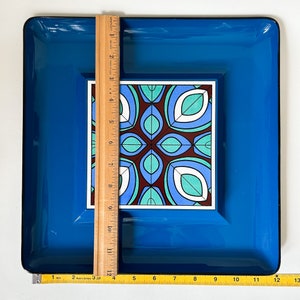 MCM Melamine Appetizer Tray. 70's Hors D'oeuvre Snack Platter ...