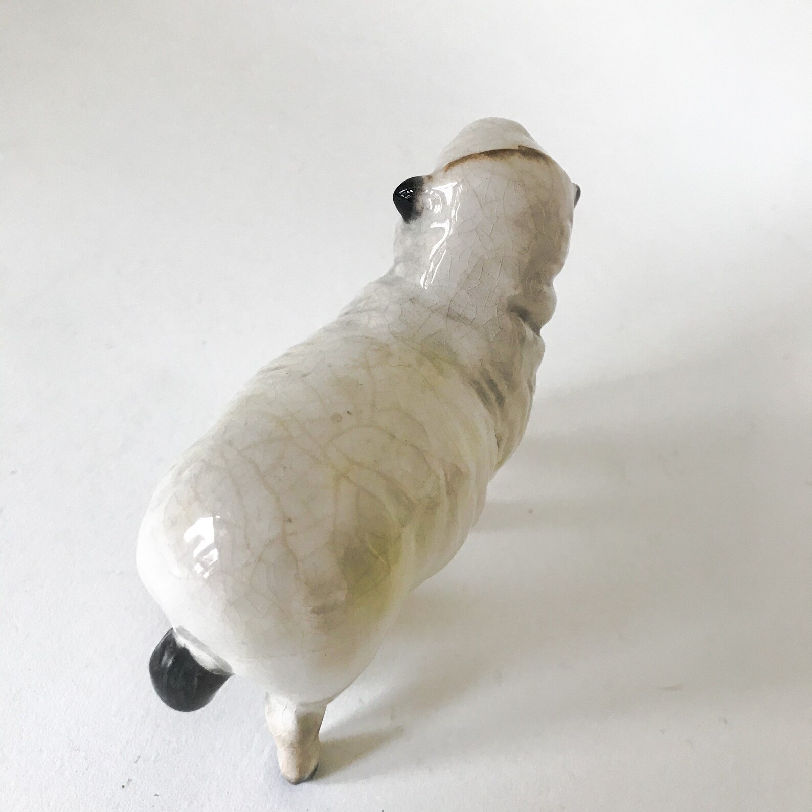 Vintage Porcelain Beswick Sheep Figurine. Wooly English Sheep - Etsy