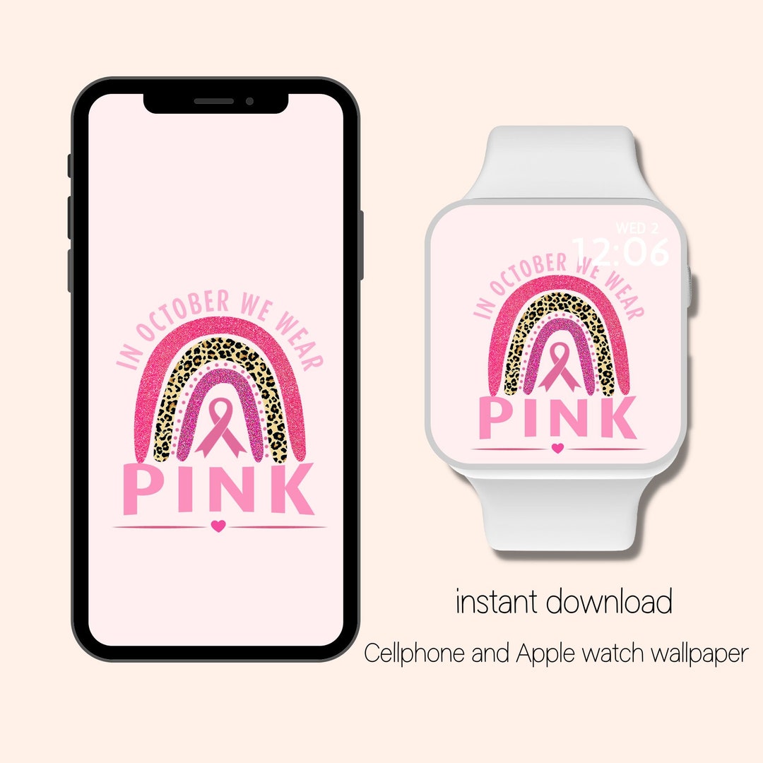 Apple Watch Wallpaper Breast Cancer Awareness, Apple Watch Face, in ...