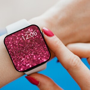 Apple Watch Wallpaper | Smartwatch Background | Digital Watch Face ...