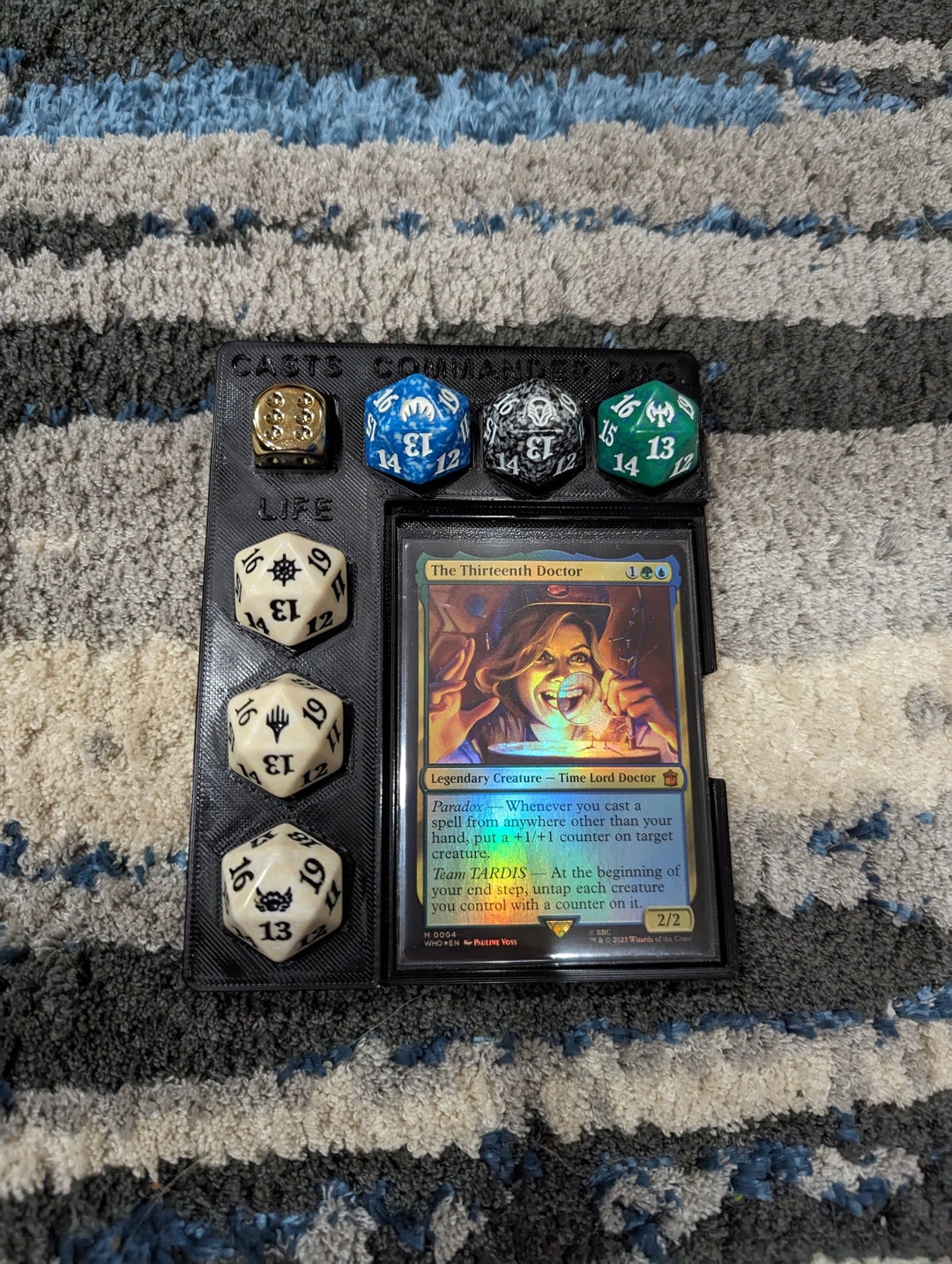 MTG EDH Commander Command Zone Tray - Etsy