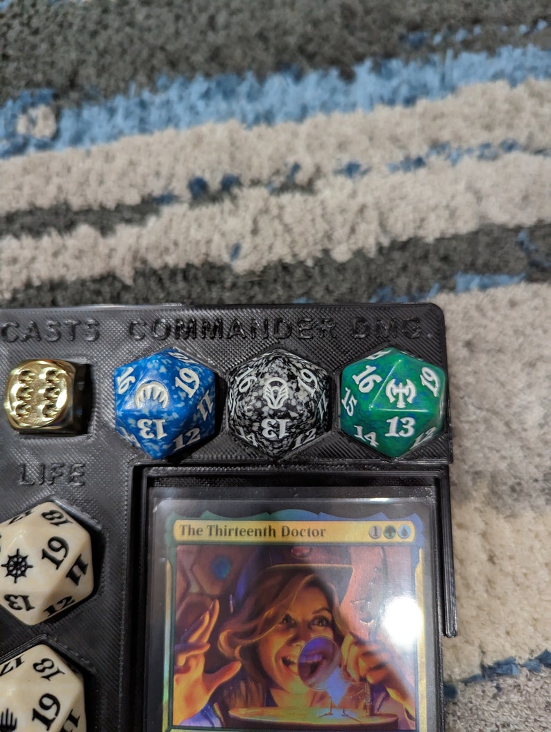 MTG EDH Commander Command Zone Tray - Etsy