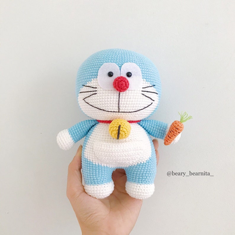 Doraemon Crochet Pattern. Amigurumi Crochet Pattern. Doraemon - Etsy Singapore