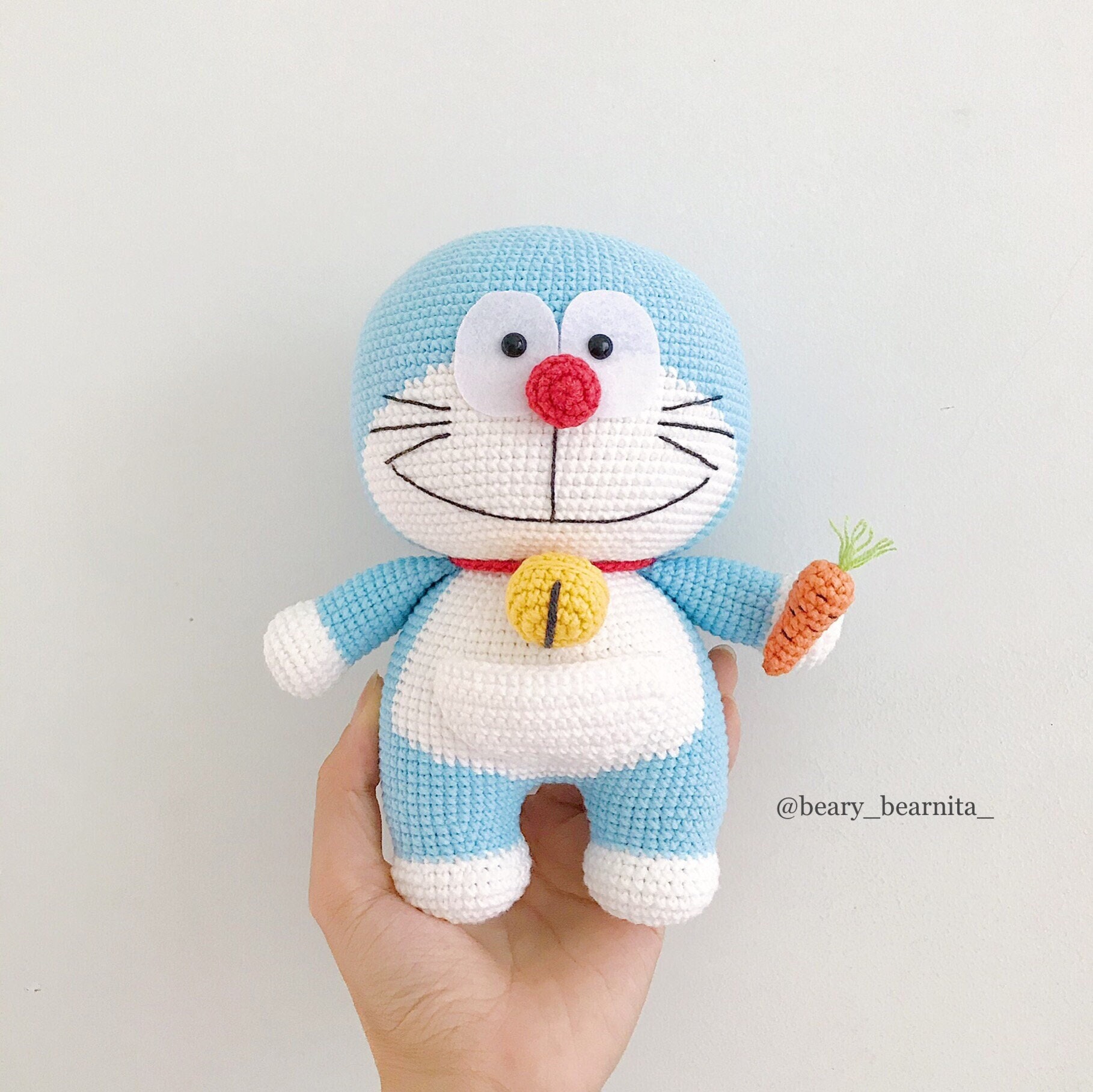 Doraemon Crochet Pattern. Amigurumi Crochet Pattern. Doraemon - Etsy ...