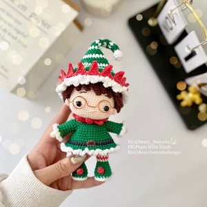 Elf Boy. Elf Doll Crochet Pattern. Elf Doll Crochet Pattern. Doll ...