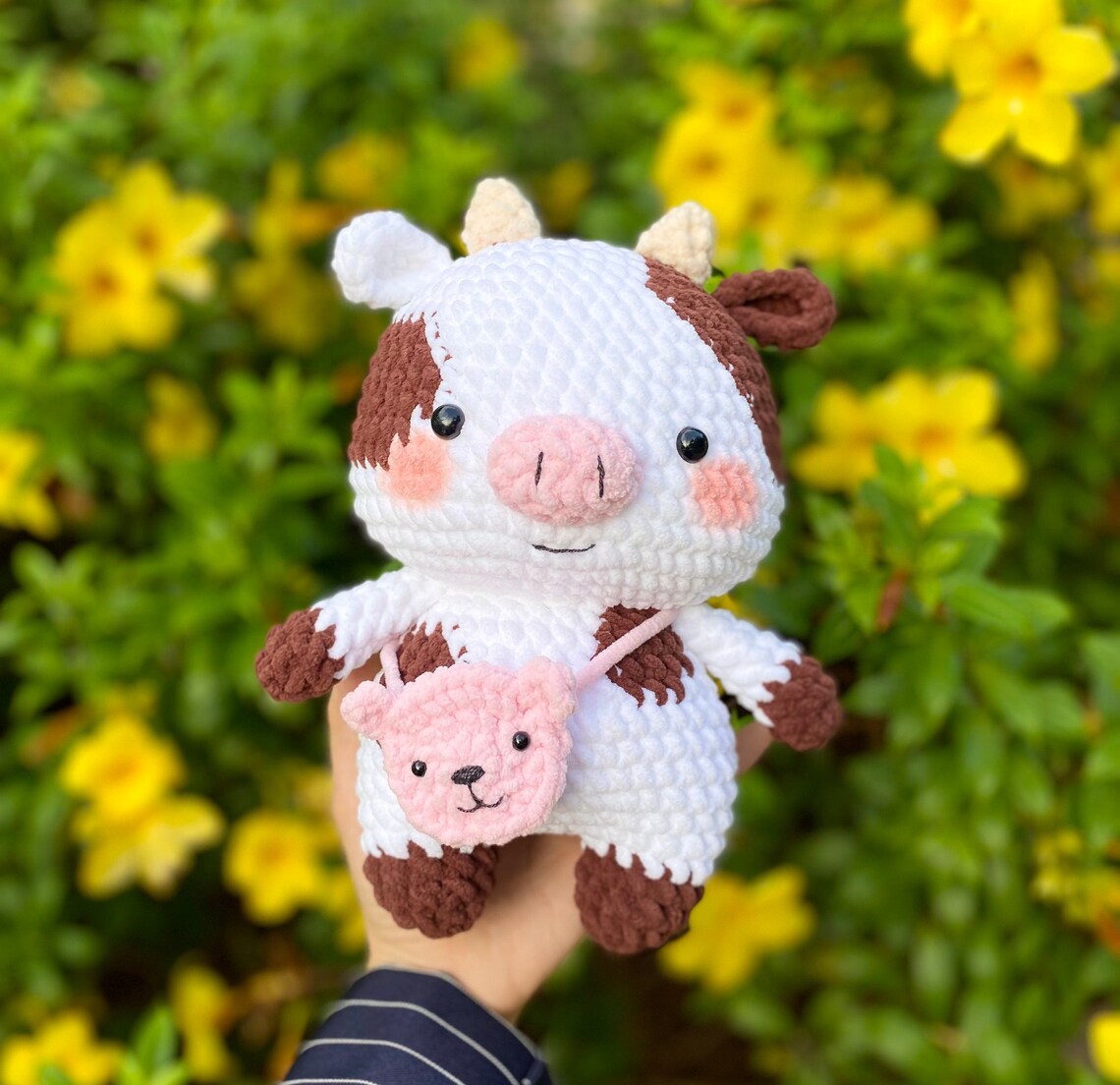 Chunky Cow Crochet Pattern. Amigurumi Pattern. Plushie - Etsy