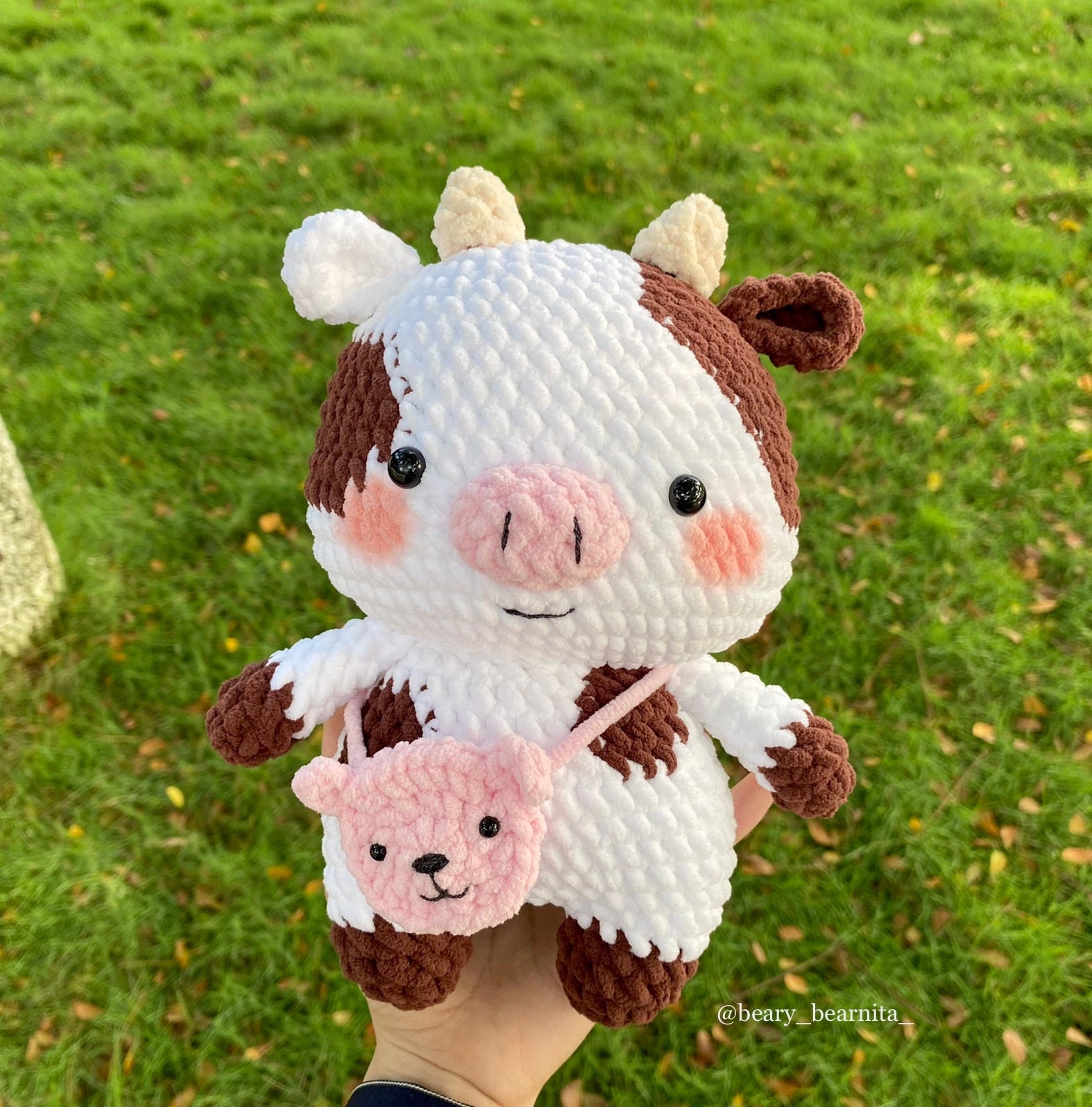 Chunky Cow Crochet Pattern. Amigurumi Pattern. Plushie - Etsy Canada